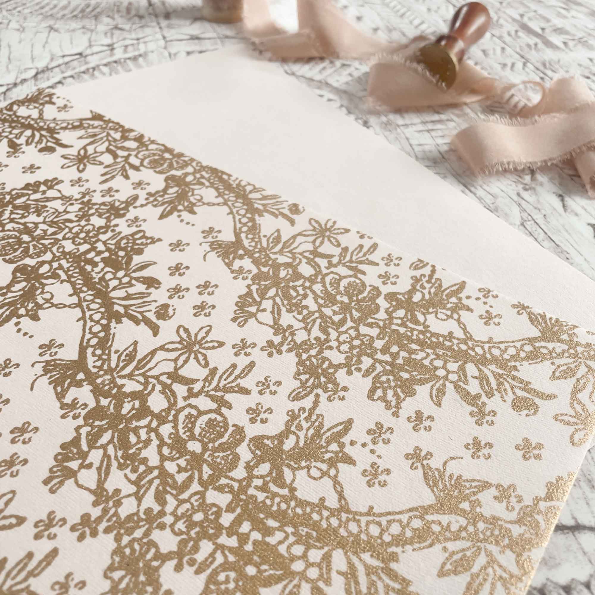 Light Blush Recycled Paper (Pack of 5)