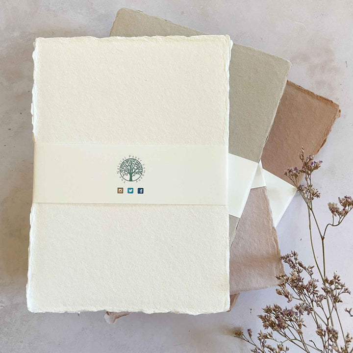 Ivory Handmade Paper (Vegan)